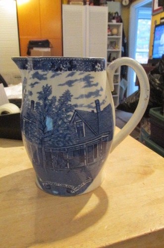 Very Old Adams England Home Of President Coolidge Milk Pitcher | eBay