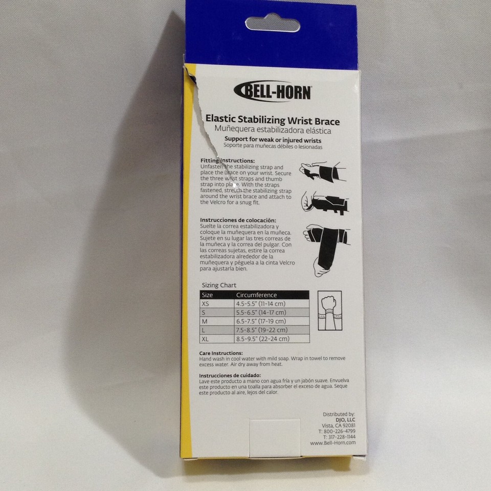 Bell Horn Medium Left L3908 Elastic Stabilizing Support Compression ...