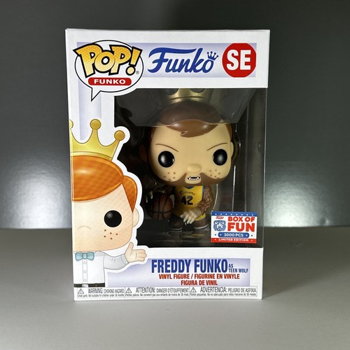 Funko Pop! Freddy Funko as Teen Wolf Box Of Fun 2021 Fundays Games 3000 ...
