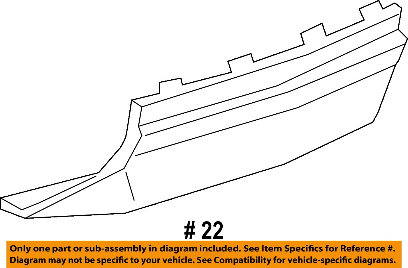 2017-2023 CADILLAC XT5 REAR BUMPER TRAILER HITCH COVER NEW GM ...