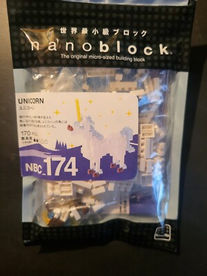 Nanoblock UNICORN - NBC_174 - Original micro sized building block | eBay