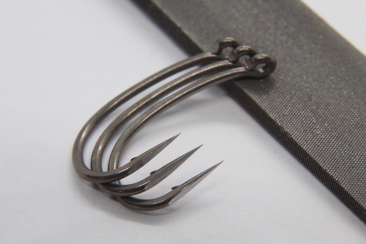 Plastic Fish Hooks Hand Shapened Euro Hook Long Shank, Wide Gape ...