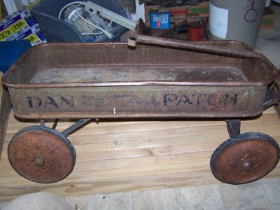Vintage Dan Patch Horse Steel Coaster Wagon RARE!!! | eBay