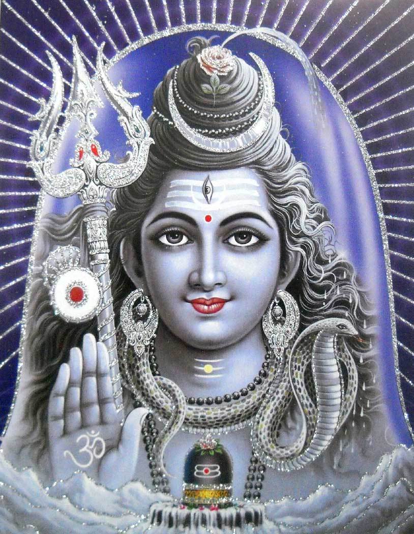 Lord Shiva Angry Look