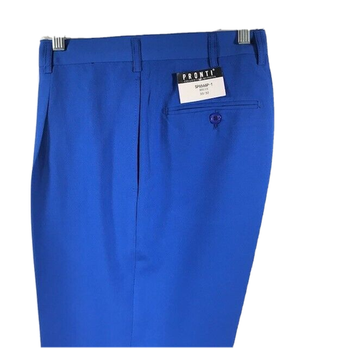 Pronti Collection by Phita Men's Leisure Suit Royal Blue Mauve Lace ...