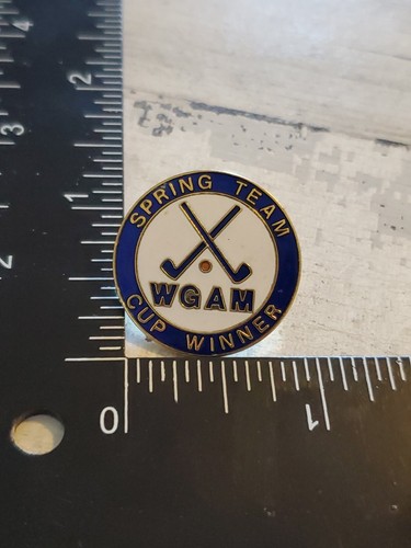Vintage Spring team cup winner hockey "WGAM" op | eBay