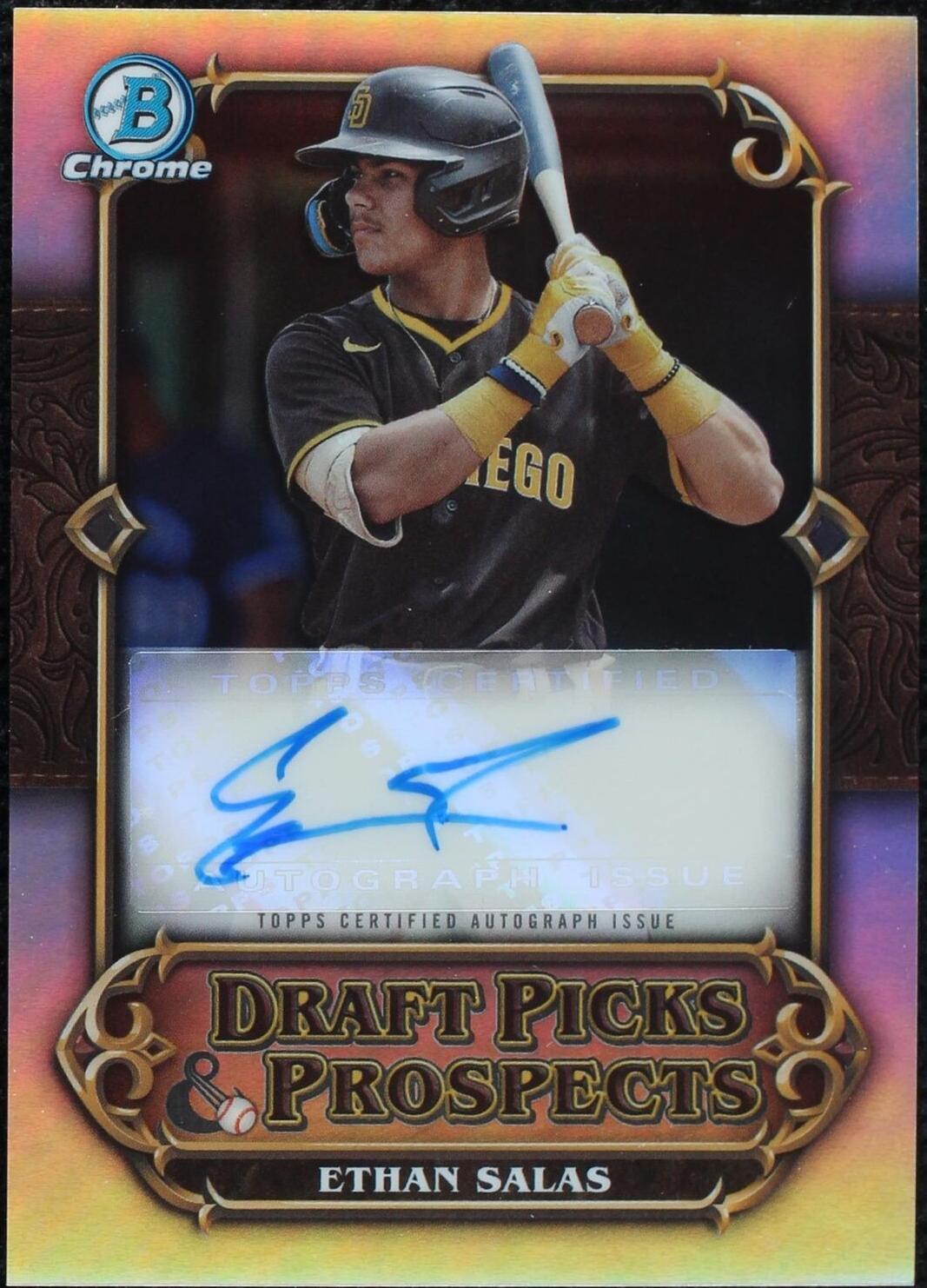 2023 Bowman Draft - Draft Picks & Prospects Autographs Ethan Salas # ...