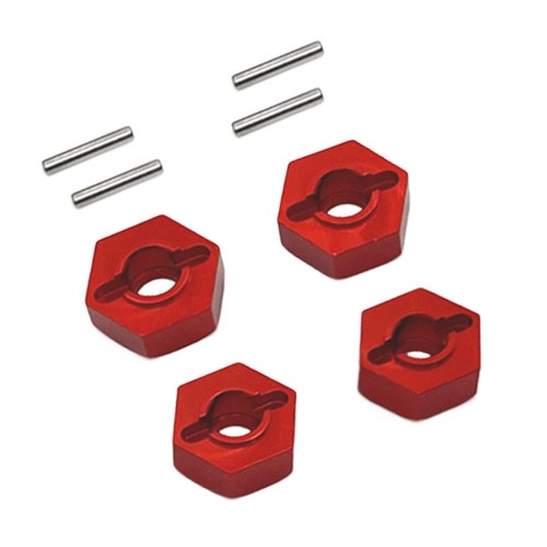 4Pcs 1/12 Scale Hex Wheel Hub Mount 12mm with Pins for MN86 MN128 MN86S ...