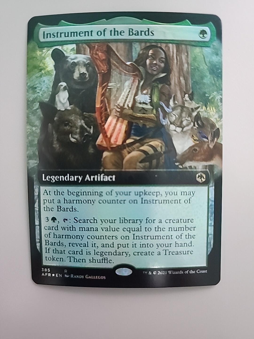 MTG Instrument of the Bards Adv in the Forgotten Realms 385 Foil ...