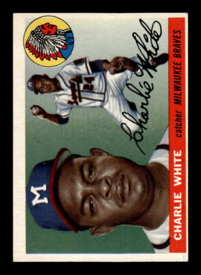 1955 Topps Baseball #103 Charlie White RC Excellent Milwaukee Braves | eBay