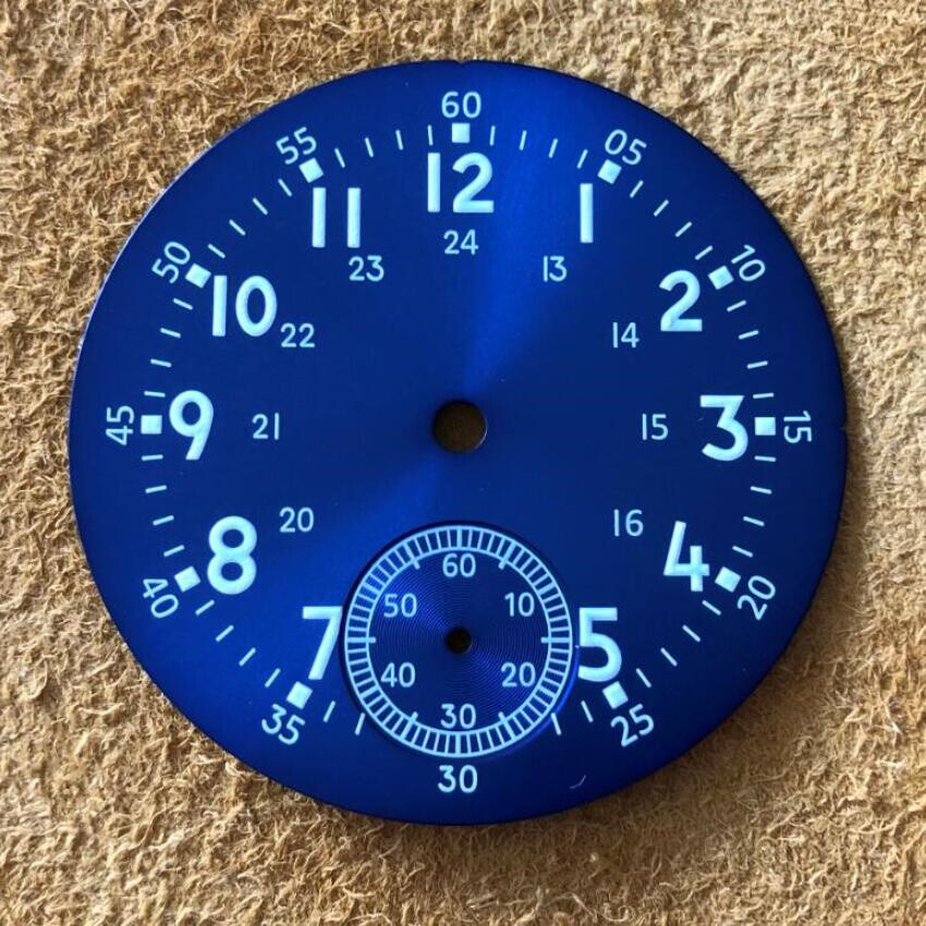 37mm Luminous Watch Dial for ETA 6498 ST3621 Movement Repair ...