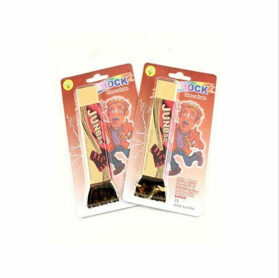 Electric Shock Chocolate Toy Utility Gadget Gag Joke Funny Prank Trick ...