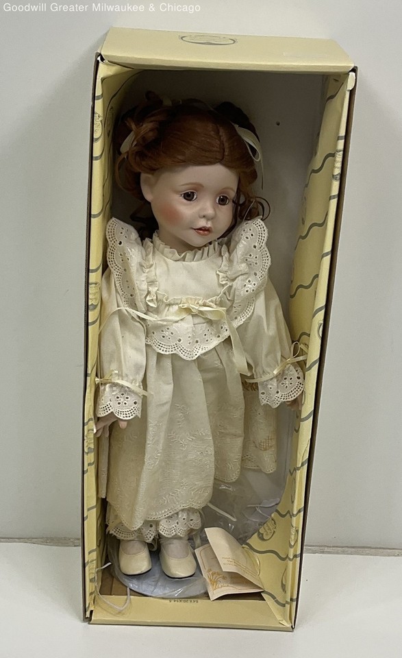 VTG Palmary Collection Three Heart Joke Grobben Kathleen Porcelain Doll ...