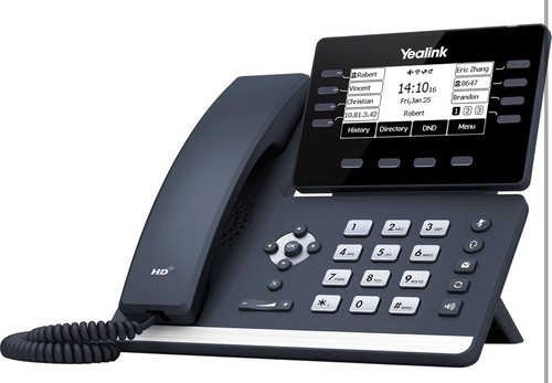 Yealink SIP-T53W IP Corded/Cordless Wi-Fi Mountable Desktop Phone ...