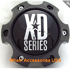 KMC 1079L145GB Center Cap w/bolts XD808 XD812 XD813 6x5.5 Wheels Gloss ...