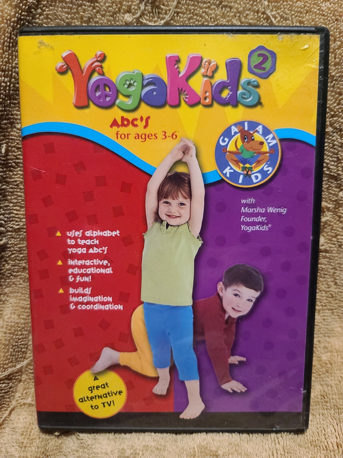 SHELF00M DVD tested~ Yoga kids 2 - ABC's for age 3 through 6 | eBay