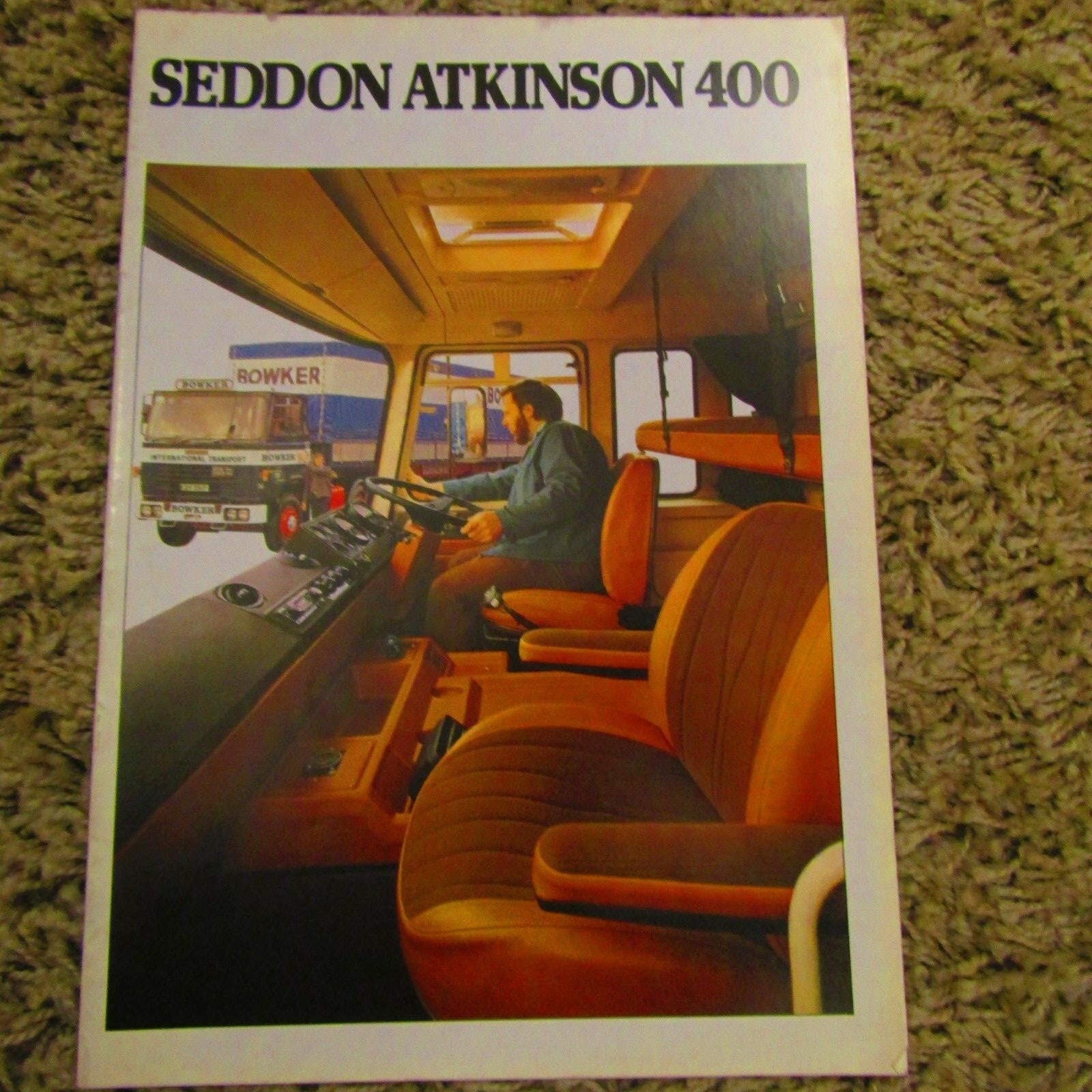 SEDDON ATKINSON 400 Series Haulage Tipper Truck Lorry Brochure c.1975 ...