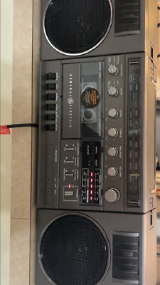 Vintage 1980s General Electric Boombox 3-5262B Tested Working Well | eBay