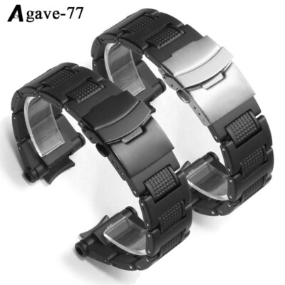 Plastic Steel Watch Strap Fit For Casio G-Shock GW4000 GA1100 GW-A1100 ...