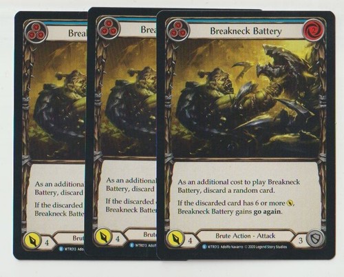 Breakneck Battery (B) x3 – Welcome to Rathe / Flesh and Blood ENG Lot ...