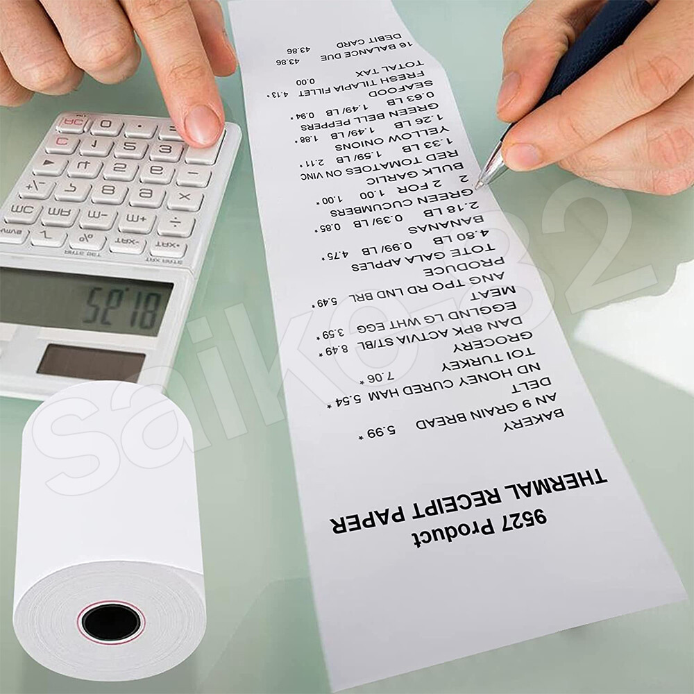 80x80mm Premium EFTPOS Thermal Paper POS Credit Card Cash Register ...