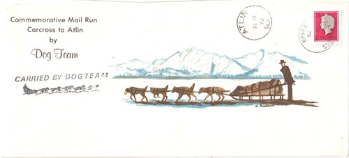 CANADA; 1979 19th ANNUAL COMMEMORATIVE MAIL RUN, CARCROSS to ATLIN BY ...