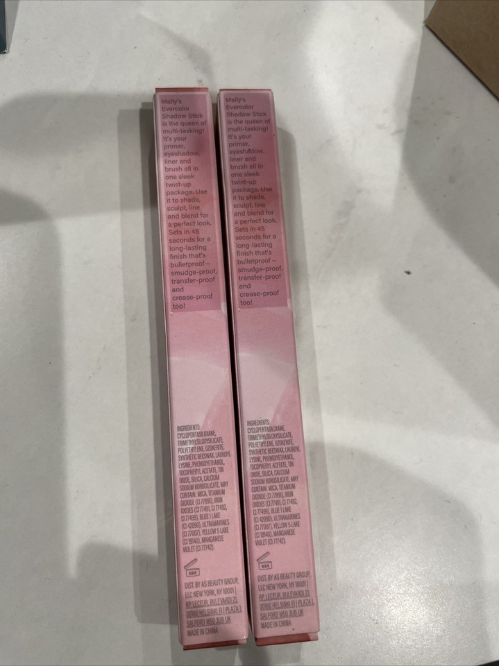 2x Mally Evercolor Eye Shadow Stick Extra Moonlight full size NIB | eBay