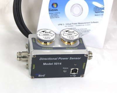 5014 USB Digital RF Power Sensor - Bird 43 Wattmeter Elements ...