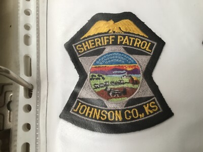 PATCH US POLICE. KANSAS. JOHNSON CO KS. SHERIFF PATROL | eBay