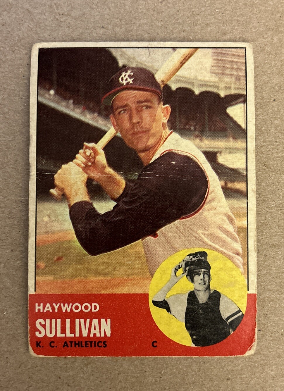 1963 Topps Baseball Haywood Sullivan Kansas City Athletics Card #359 | eBay