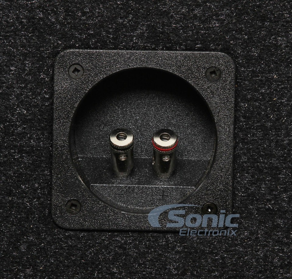 Atrend 12DQV 12" Dual Pro Series Vented/Ported Subwoofer Enclosure Box ...