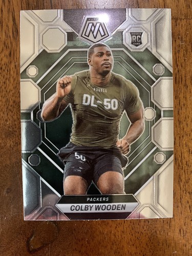 2023 Panini Mosaic- Colby Wooden #303 Rookie Card - Green Bay Packers ...