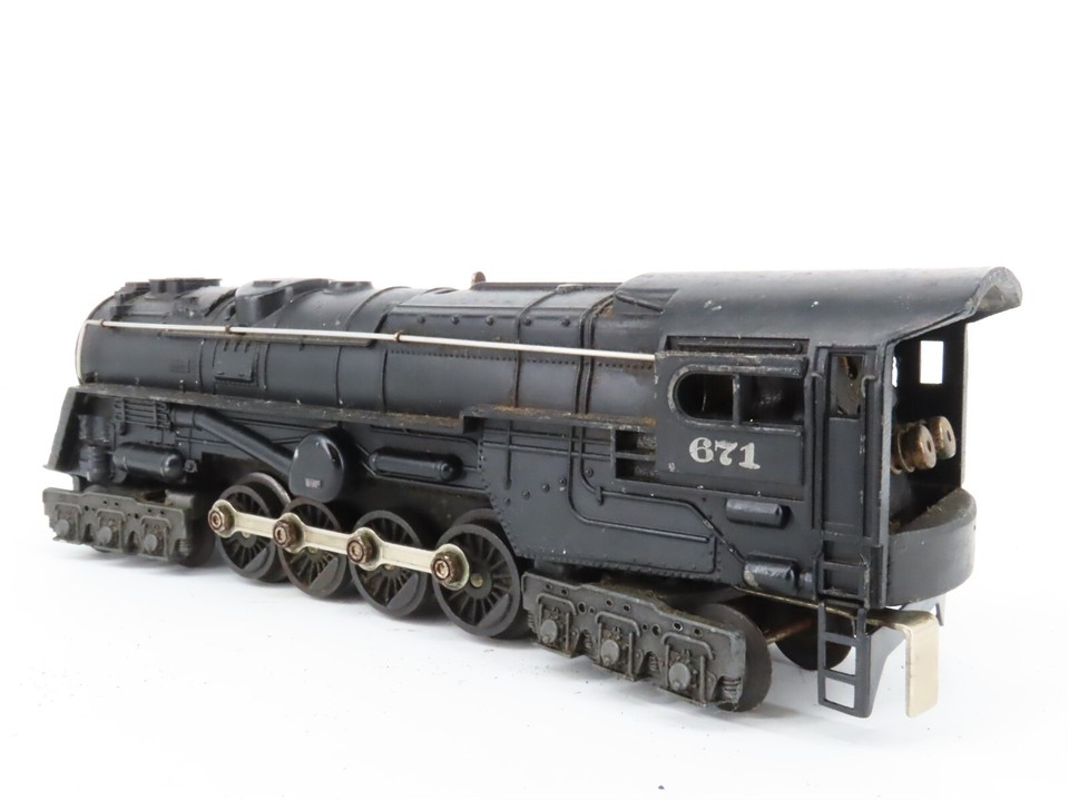 O Gauge 3-Rail Lionel PRR Pennsylvania 6-8-6 Steam Locomotive #671 | eBay