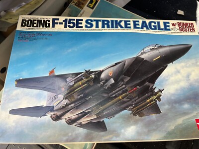 TAMIYA #60312 1/32th SCALE MODEL F-15E STRIKE EAGLE MODEL KIT | eBay