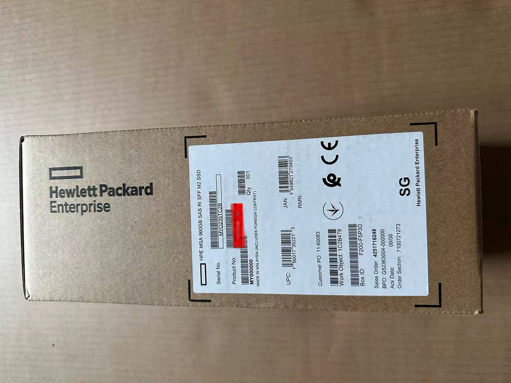 NEW HPE MSA R0Q46A P13236-001 960GB SAS 12G 2.5 IN M2 SSD Solid State ...