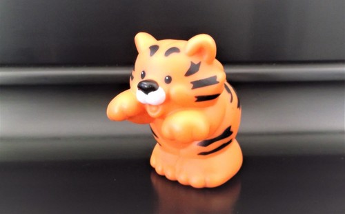 FP Fisher Price Tiger Figure Jungle Zoo, Orange Black Stripe Little ...