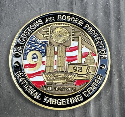 USCBP National Targeting Center 9/11 NTC Challenge Coin | eBay