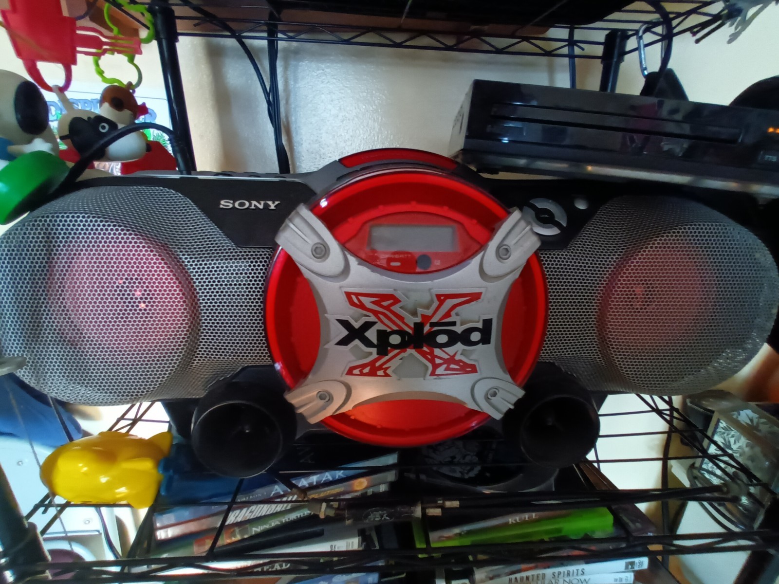 Sony Xplod CFD-G505 Boombox CD Radio Cassette-Corder | eBay