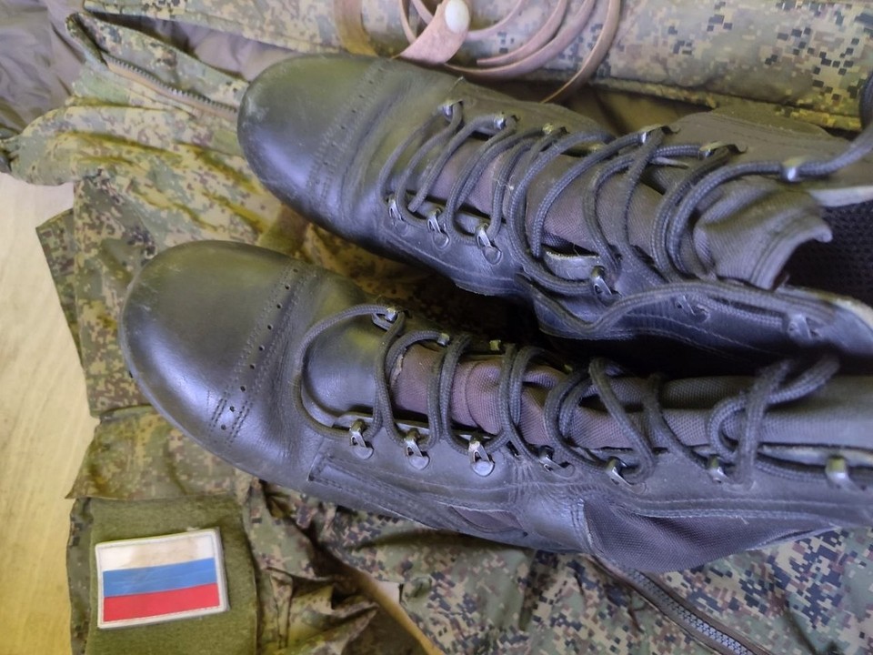 set RUS uniform Hostomel jump 45th VDV jacket Z winter+patch+boots sz8 ...