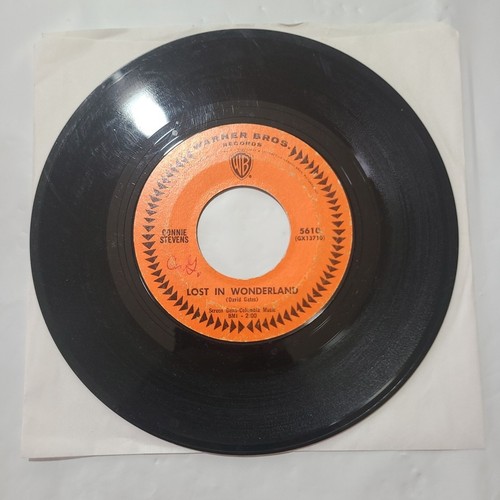 Connie Stevens ~ Lost In Wonderland/ Now That You've Gone ~ Warner 45 ...