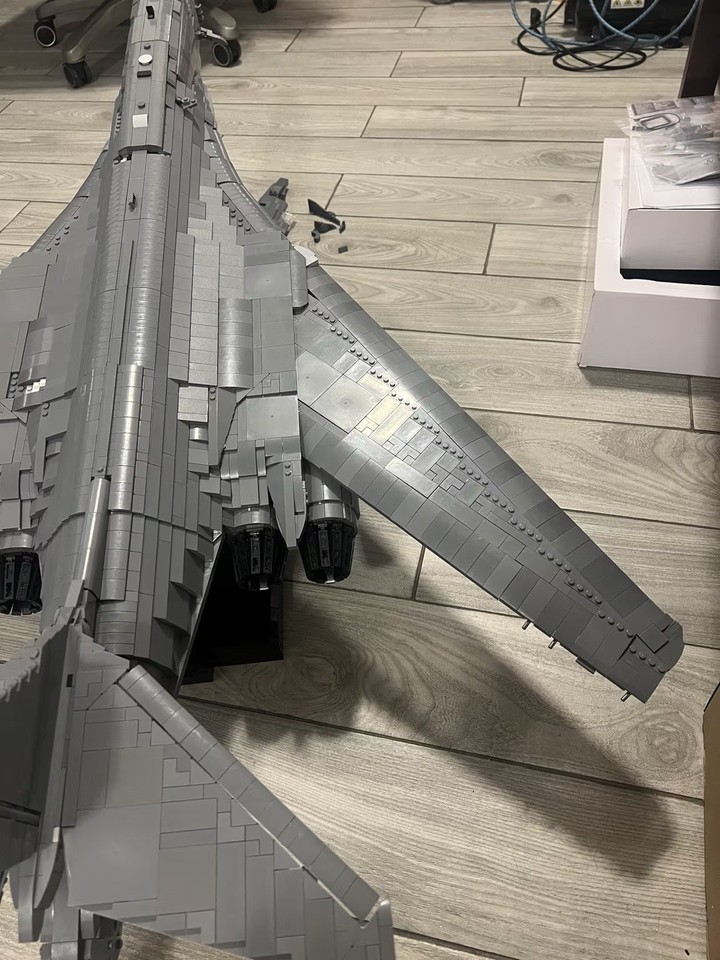 Extra-large MOC B1B Lancer bomber building block model 16000 pieces | eBay