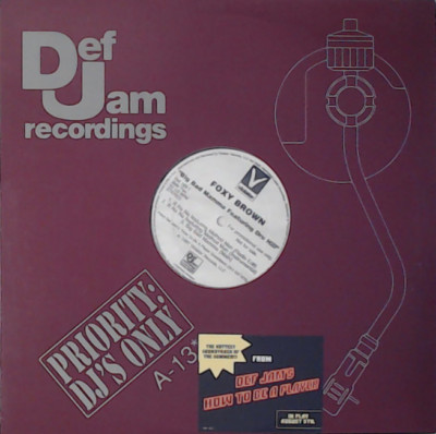 Foxy Brown Method Man Ill Na Na 1997 Def Jam Promo Vinyl Big Bad Mamma ...