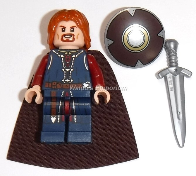 Lego Lord of the Rings MiniFigure BOROMIR with Sword & Shield from set ...