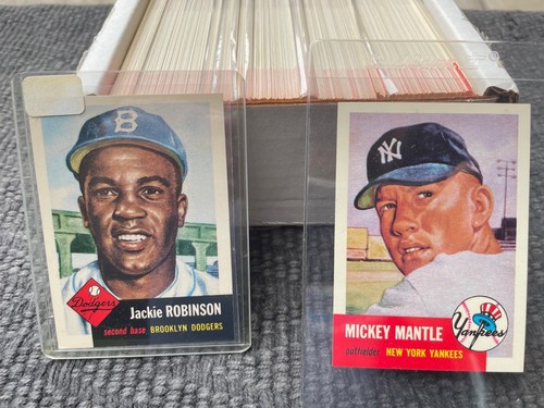 1953 Topps Complete Baseball Reprint Set | eBay