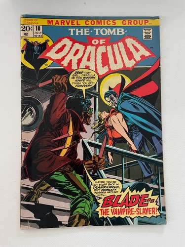 Tomb Of Dracula # 10 VG/FN Marvel Comic Book Vampire Horror Monster ...