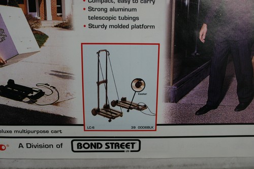 Bond Street Stebco 390006 3-Way Multipurpose dolly or luggage cart ...