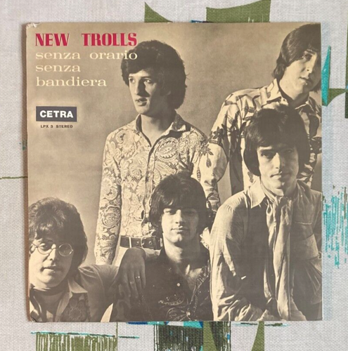 New Trolls LP Senza Orario Senza Bandiera 1968 Original Italian Prog VG ...