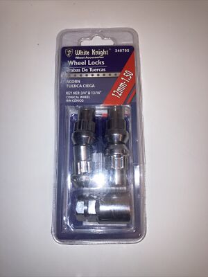 White Knight Wheel Locks 12mm-1.50 car accessories | eBay