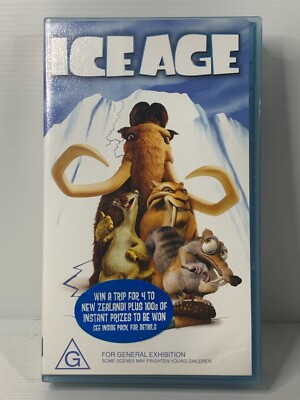 Ice Age (2002) VHS Movie | eBay Australia