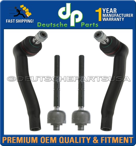 MERCEDES W203 4MATIC 4-MATIC INNER OUTER STEERING TIE ROD LEFT RODS ...